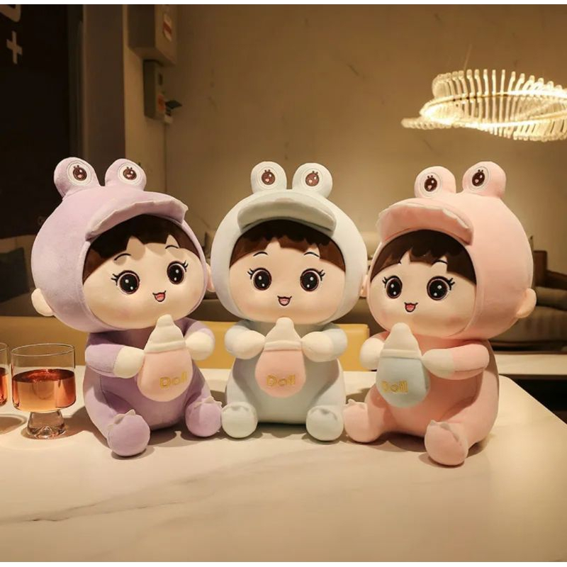 Jual Boneka Baby Dino Pegang Dot 25 cm Boneka Anak | Shopee Indonesia