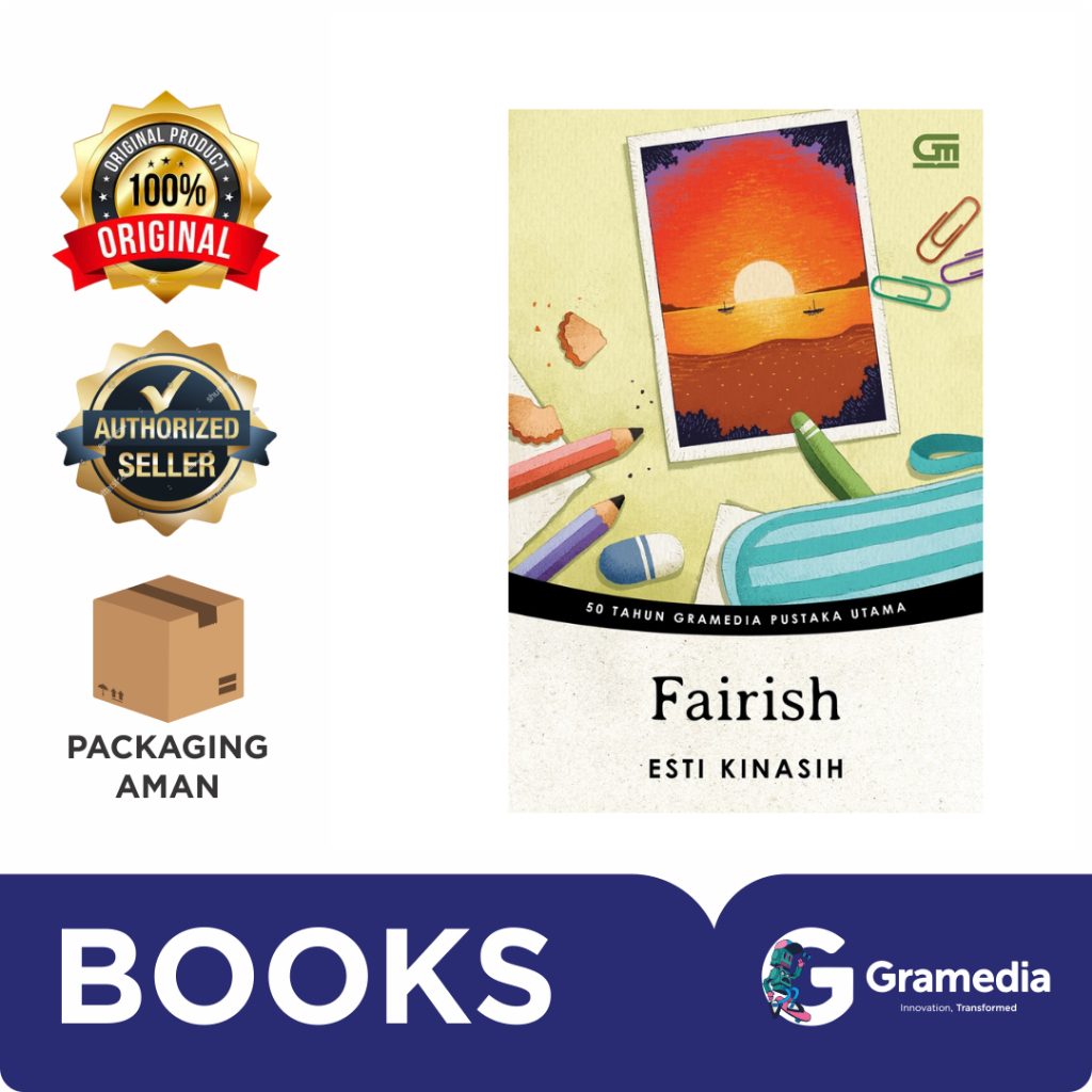 Jual Gramedia Bandung - TeenLit: Fairish (Edisi Cover Spesial HUT GPU 50 Tahun) | Shopee Indonesia