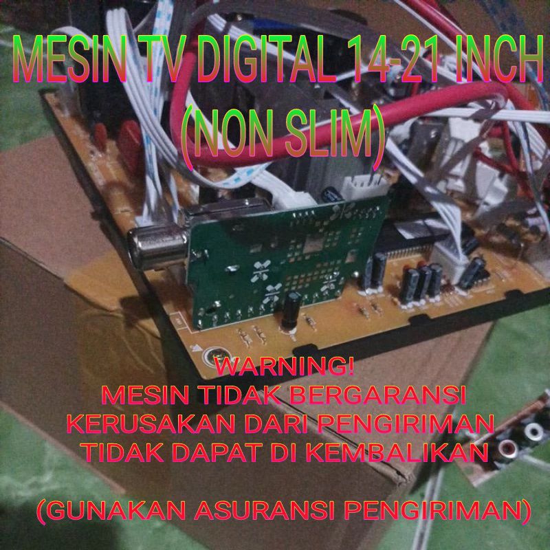 Jual Mesin tv digital biasa merk mesintv. com wansonic / wcom dan tanpa ...