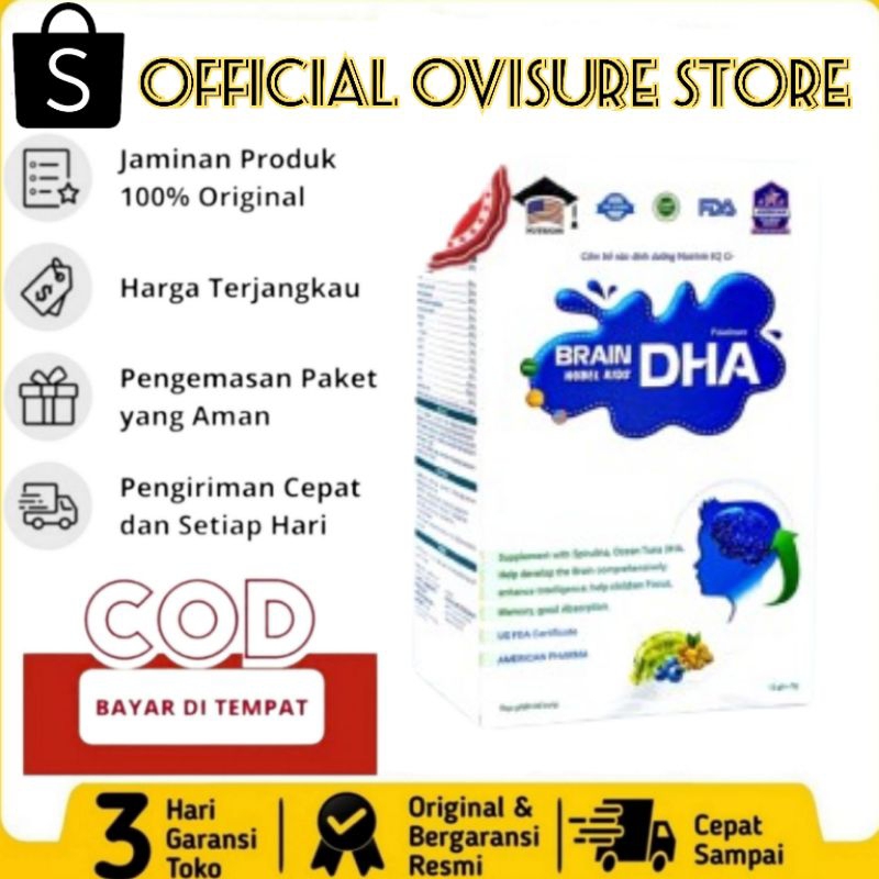 Jual DHA Brain KID Asli Suplemen Otak Anak & Membantu Daya Ingat Anak ...