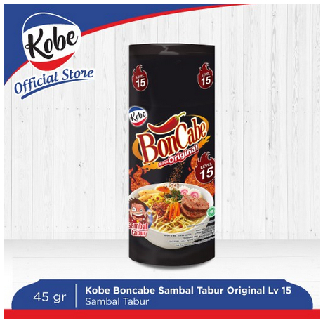 Jual BON CABE SAMBAL TABUR RASA ORIGINAL LEVEL 15 - BOTOL 45 GR ...