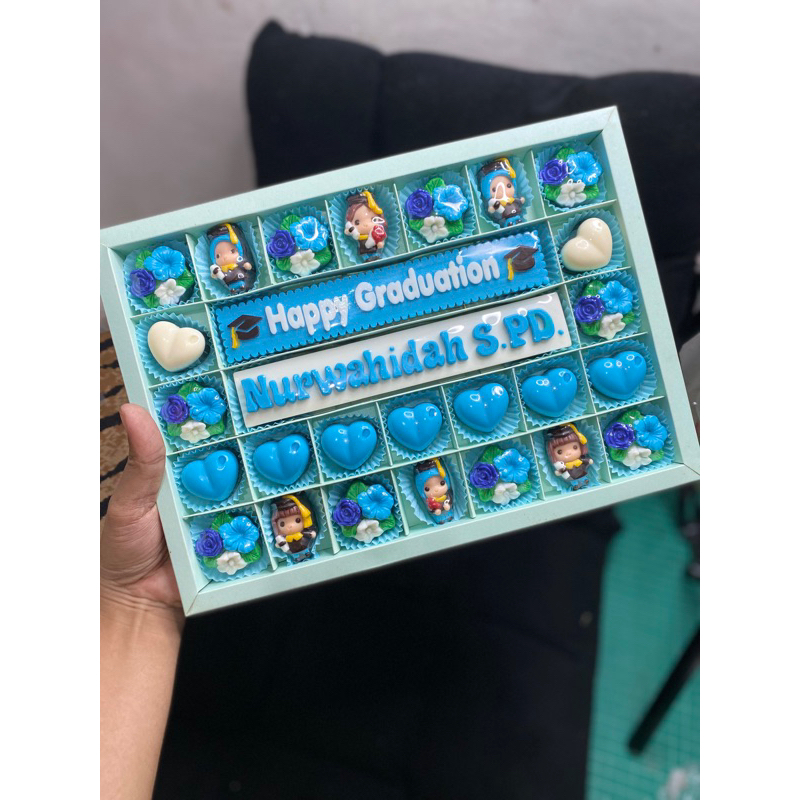 Jual Coklat ucapan happy graduation | wisuda | Shopee Indonesia