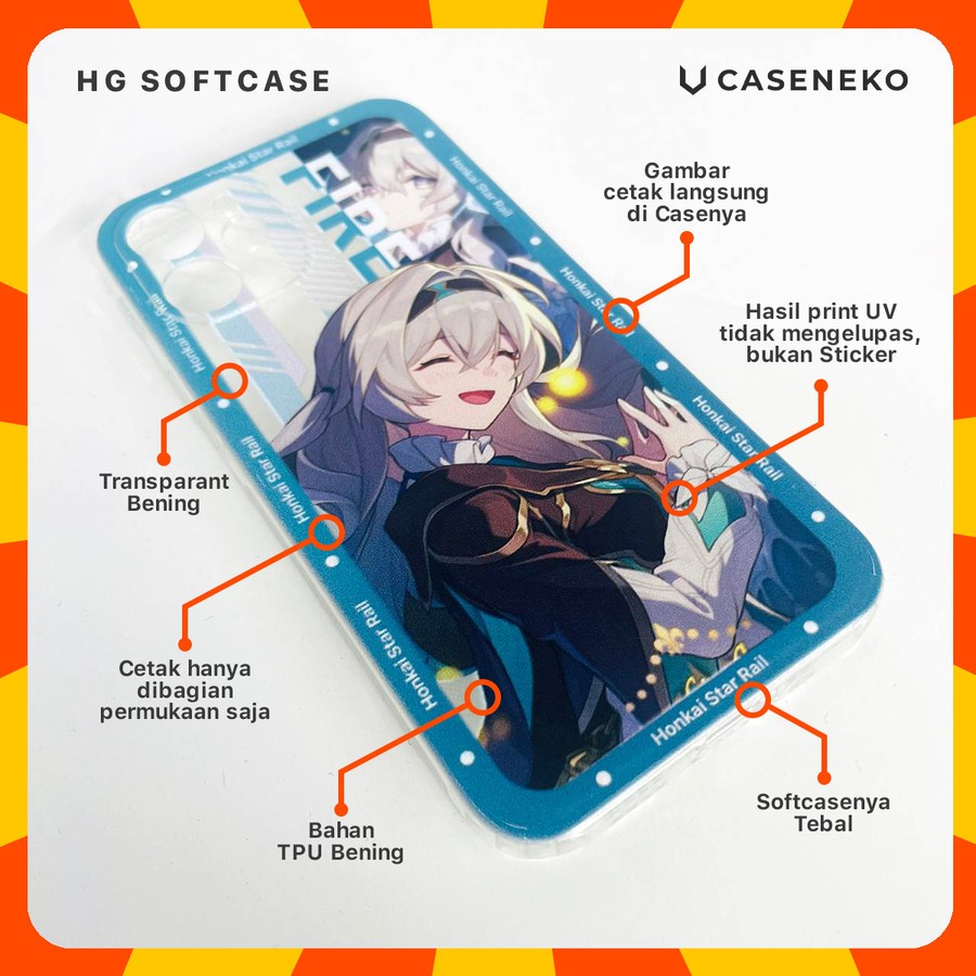 Jual Custom Case Firefly Honkai Star Rail Casing HP 1 | Shopee Indonesia