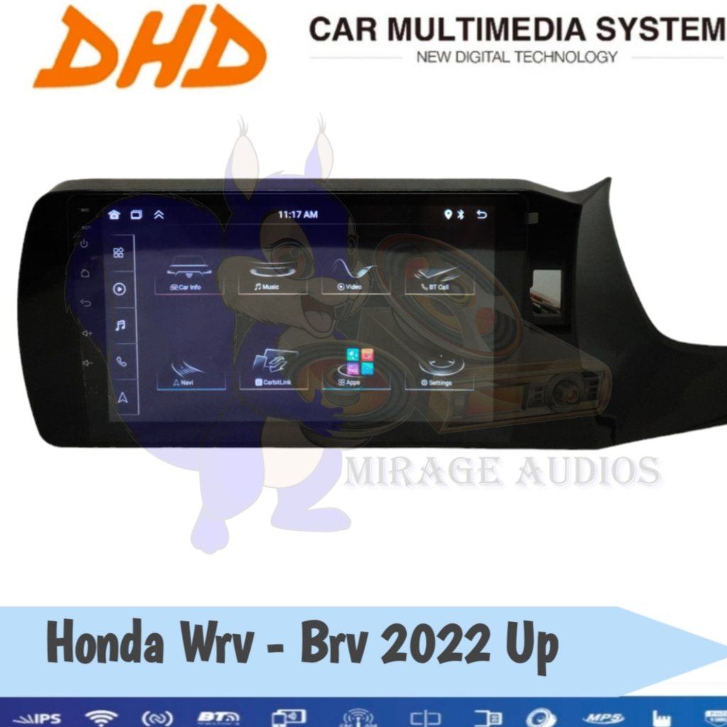 Jual Head Unit Android DHD For Honda Wrv Brv 2022 up 9 inch | Shopee ...
