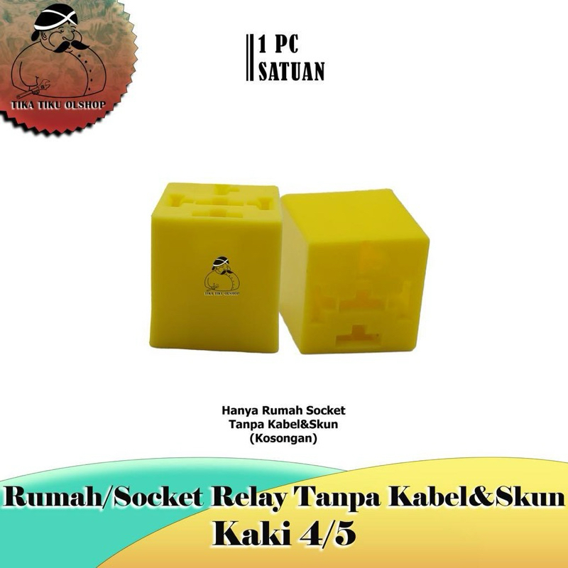 Jual Rumah Box Soket Socket Relay Kaki 5 Kaki 4 Kosongan / rumah relay ...