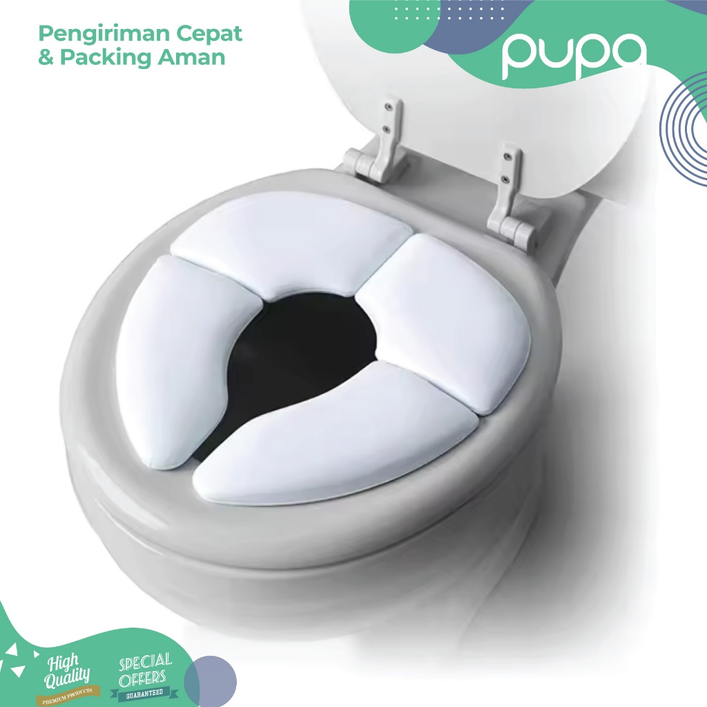 Jual Pispot Lipat Anak Bayi Folding Potty Seat Cover, Traveling Ring ...