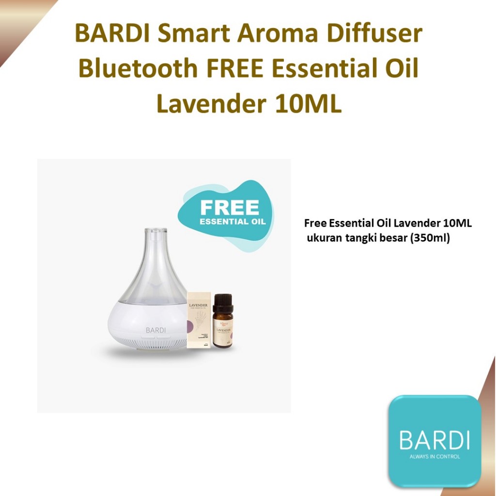 Jual Bardi Smart Aroma Diffuser Bluetooth | Shopee Indonesia
