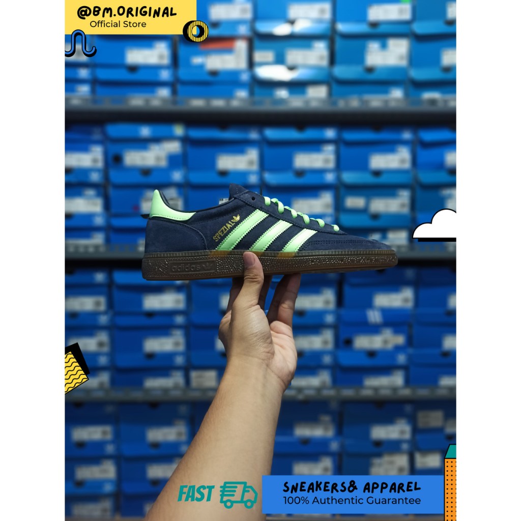 Jual Adidas Spezial Handball Legend Ink Green Spark Gum IH7497 | Shopee ...