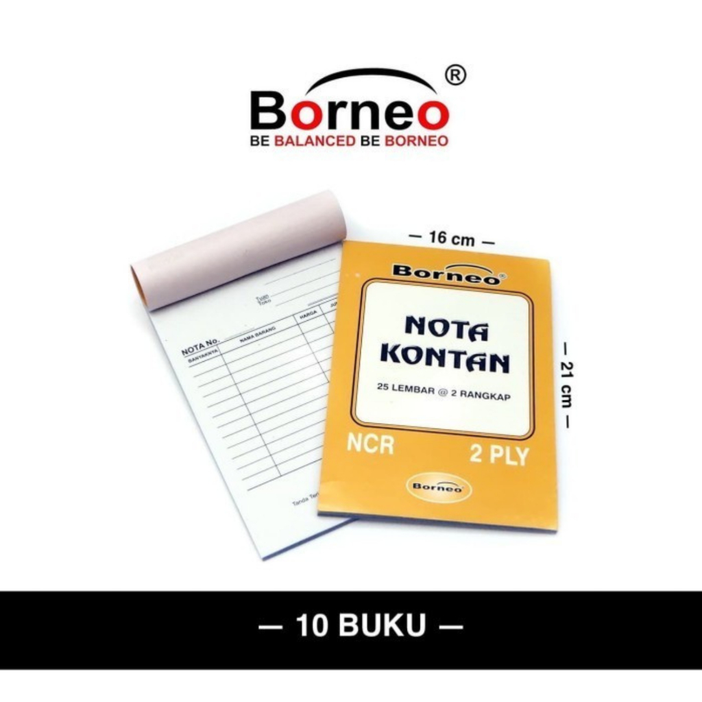 Jual Nota Kontan Besar - 2 Ply (10 Buku) | Shopee Indonesia