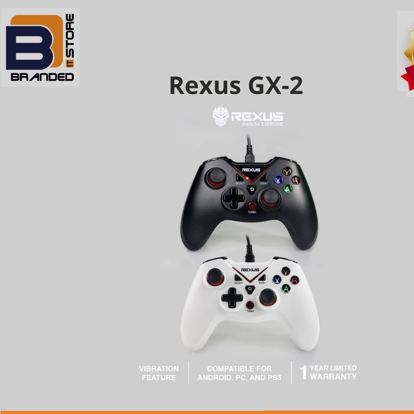 Jual Gamepad Rexus Gladius GX2 Joystick Rexus GX-2 Rexus Gladius GX 2 ...