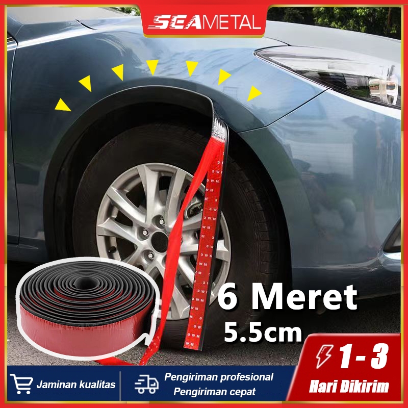 Jual SEAMETAL Karet Fender Mobil Stiker Pelindung Fender Mobil Fender ...