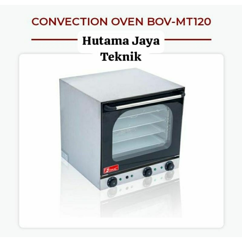Jual Mesin Oven Roti Kue Pizza BOV-MT120 Convection Oven Fomac | Shopee ...