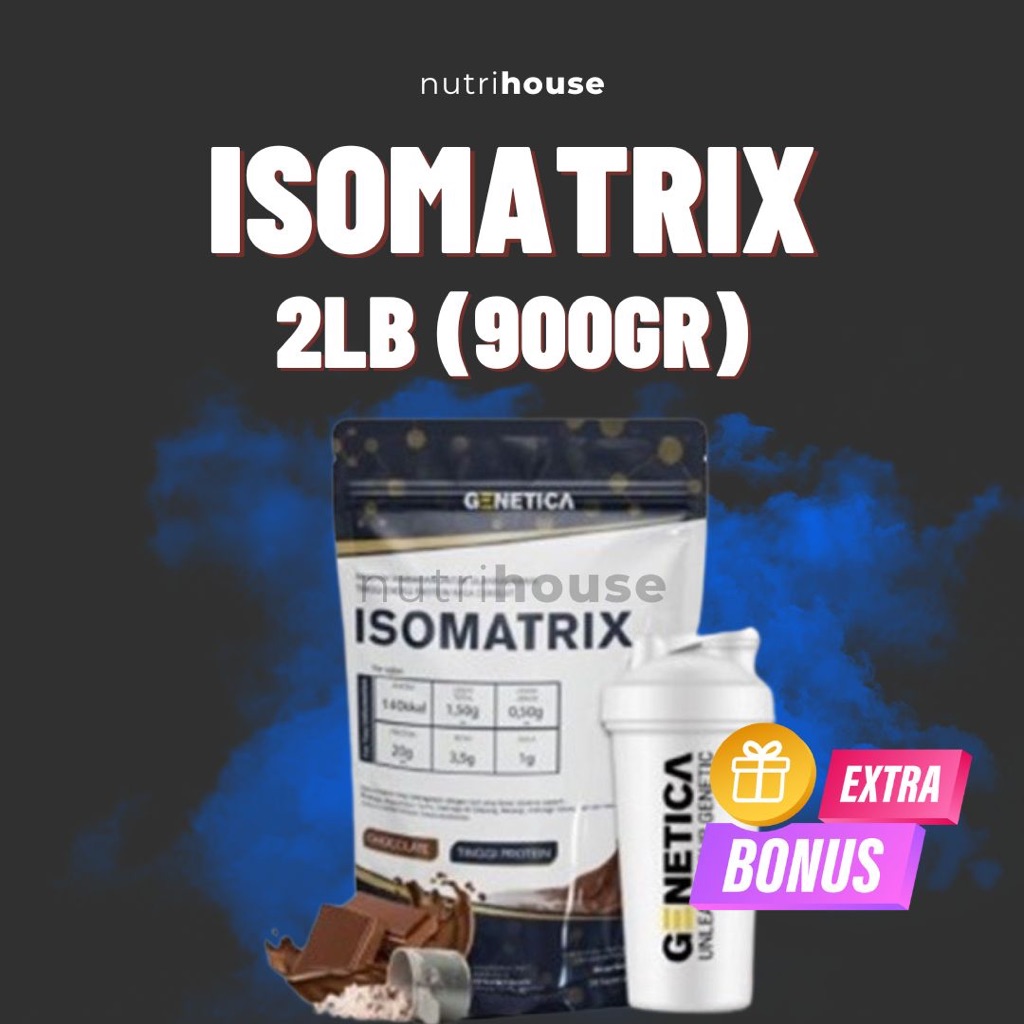 Jual Genetica Isomatrix 2 Lbs Protein Isolate Matrix Nutrihouse Medan ...