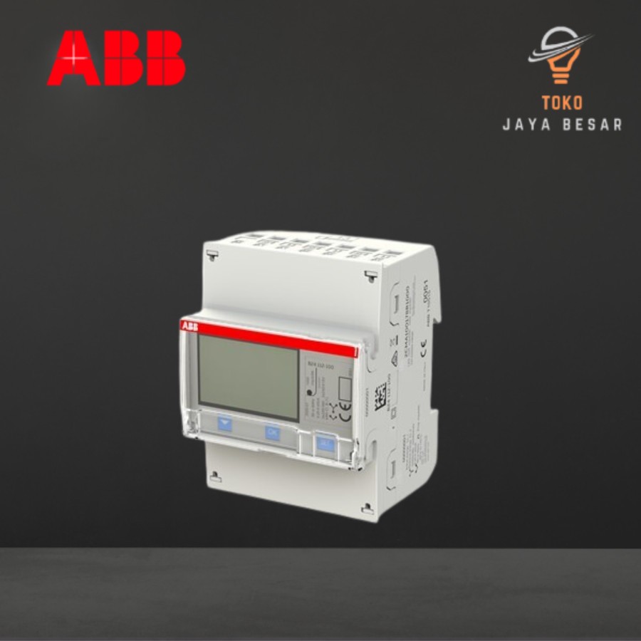 Jual Abb-B24 112-100, Energy meter'Steel', Modbus RS485, Three-phase, 1 ...