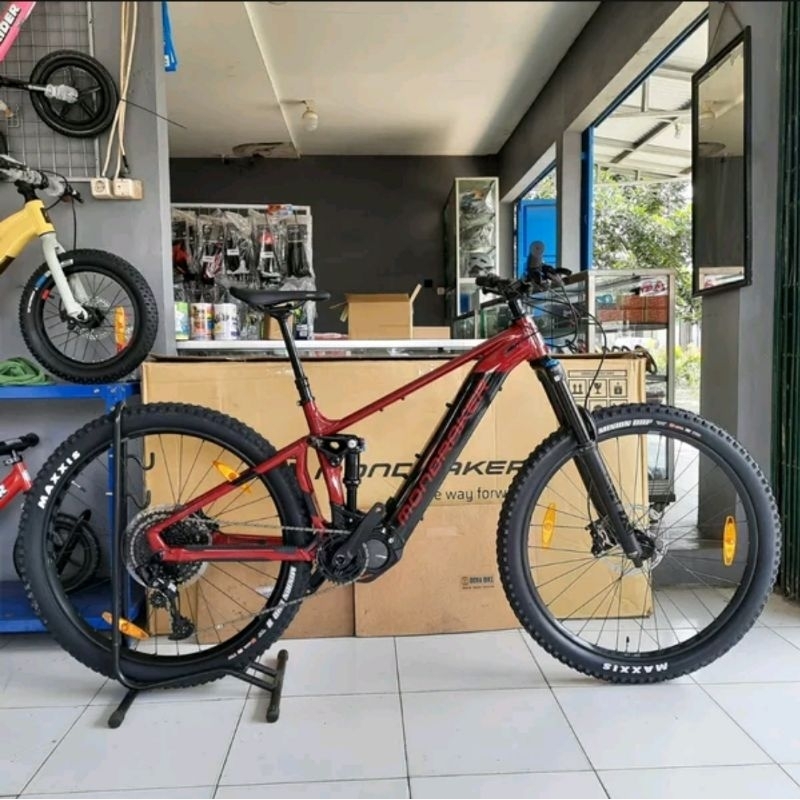 Jual EBike Mondraker Dusk R Cherry Red Black - Shimano EP8 EP800 ...
