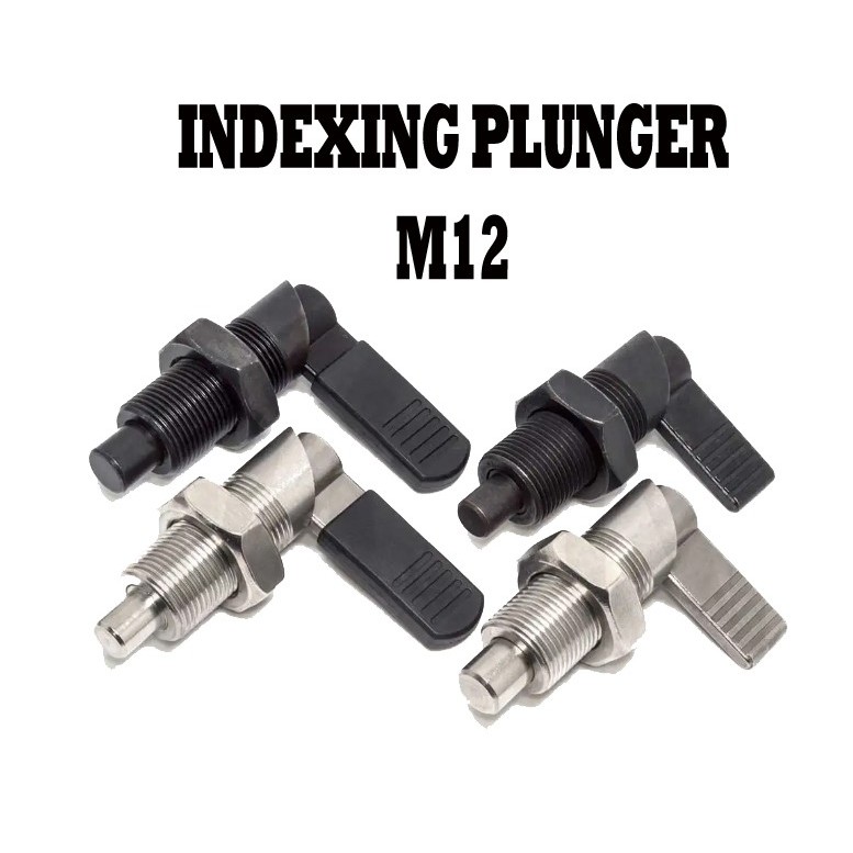 Jual Index Plunger Indexing Plunger M12 MODEL SIKU | Shopee Indonesia