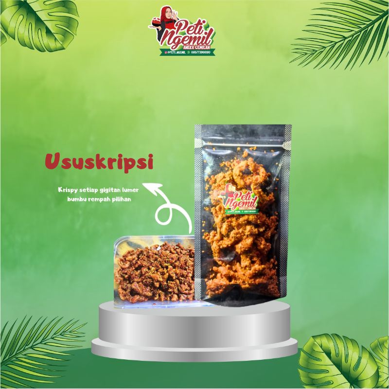 Jual Usus crispy kemasan pouch (ususkripsi) | Shopee Indonesia