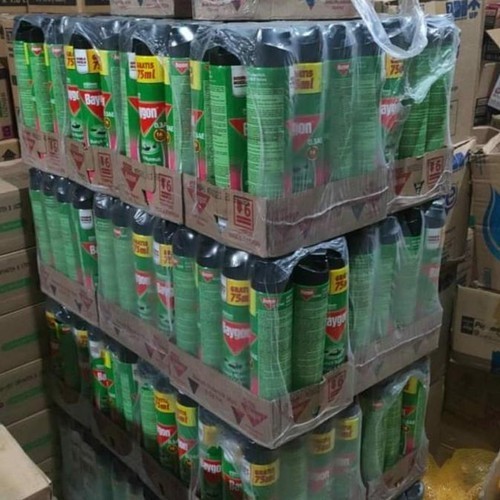 Jual [ 1karton ] Baygon semprot 600ml + 75ml aerosol anti nyamuk dan ...