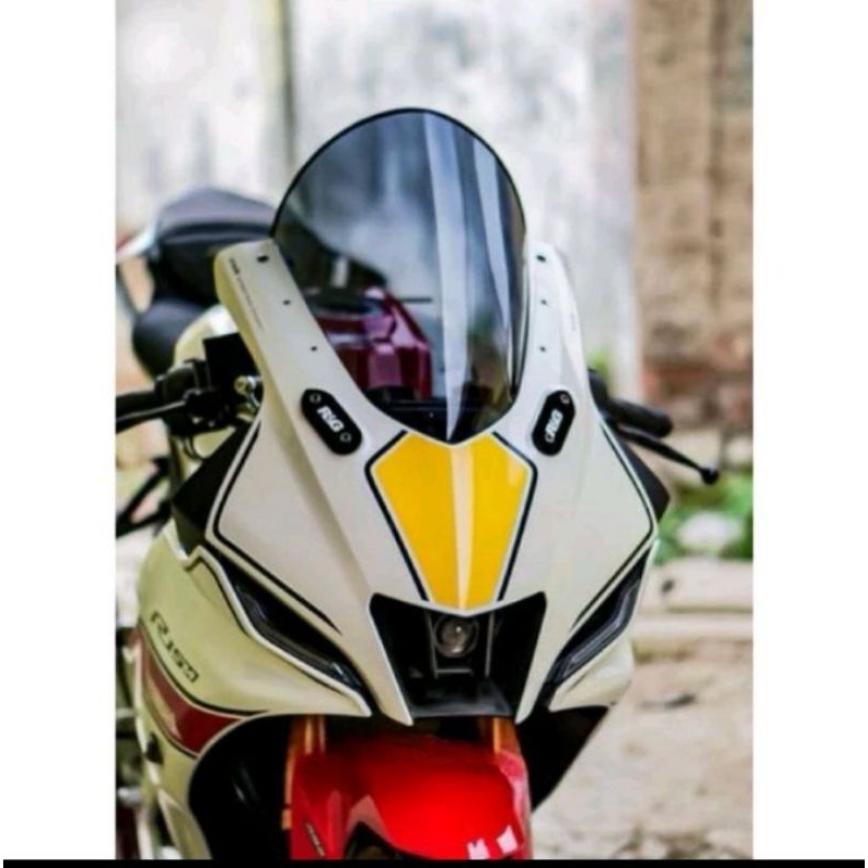Jual WINDSHIELD R15 V4 VISOR R15V4 TEBAL 3MILI(FREELIS KARET) | Shopee ...