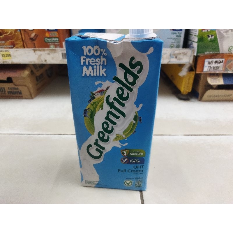 Jual GREENFIELDS 1 liter full cream | Shopee Indonesia