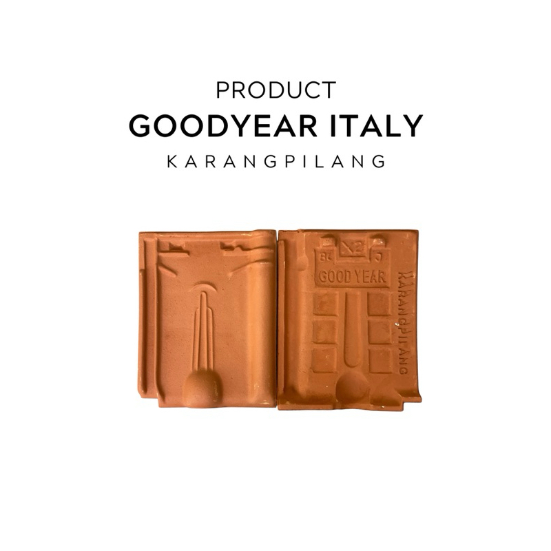 Jual Genteng Karangpilang Goodyear Type Italy | Shopee Indonesia