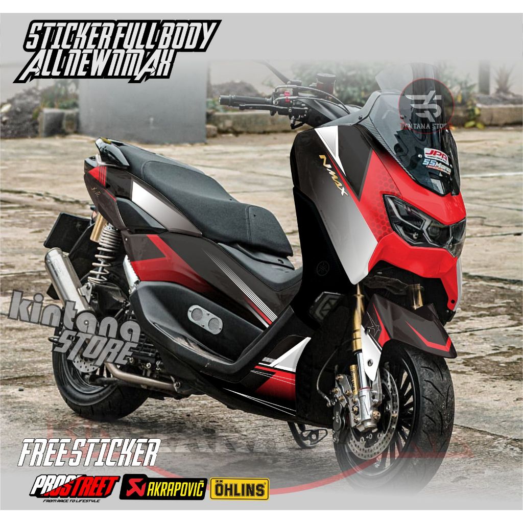 Jual Decal Stiker Motor Decal Nmax 2020 2021 2022 Modifikasi Variasi ...