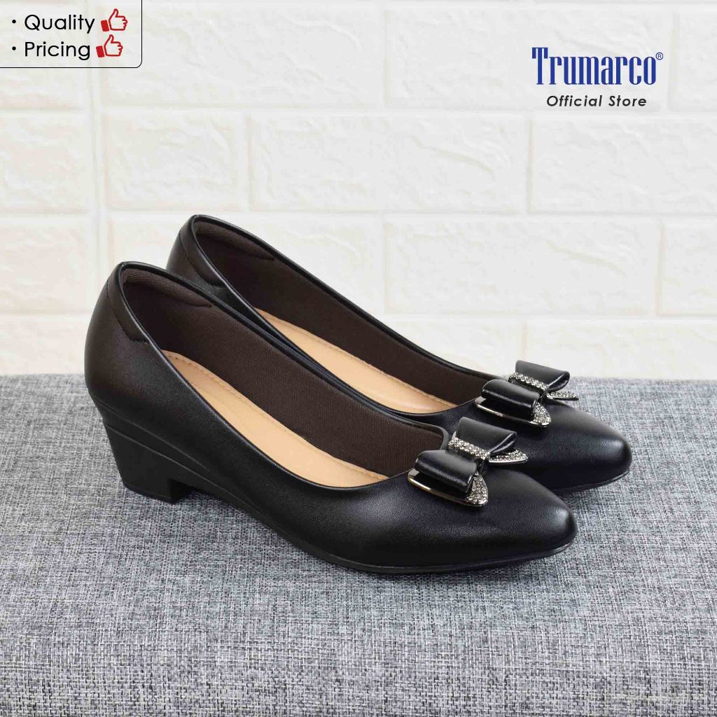 Jual TRUMARCO Sepatu Pantofel / Sepatu Kerja Wanita [HAK 5 CM] TAS 502 ...
