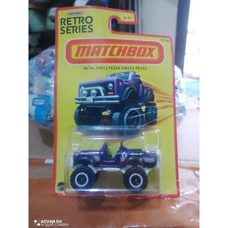 Jual diecast matchbox retro series internasional scout 4x4 | Shopee ...