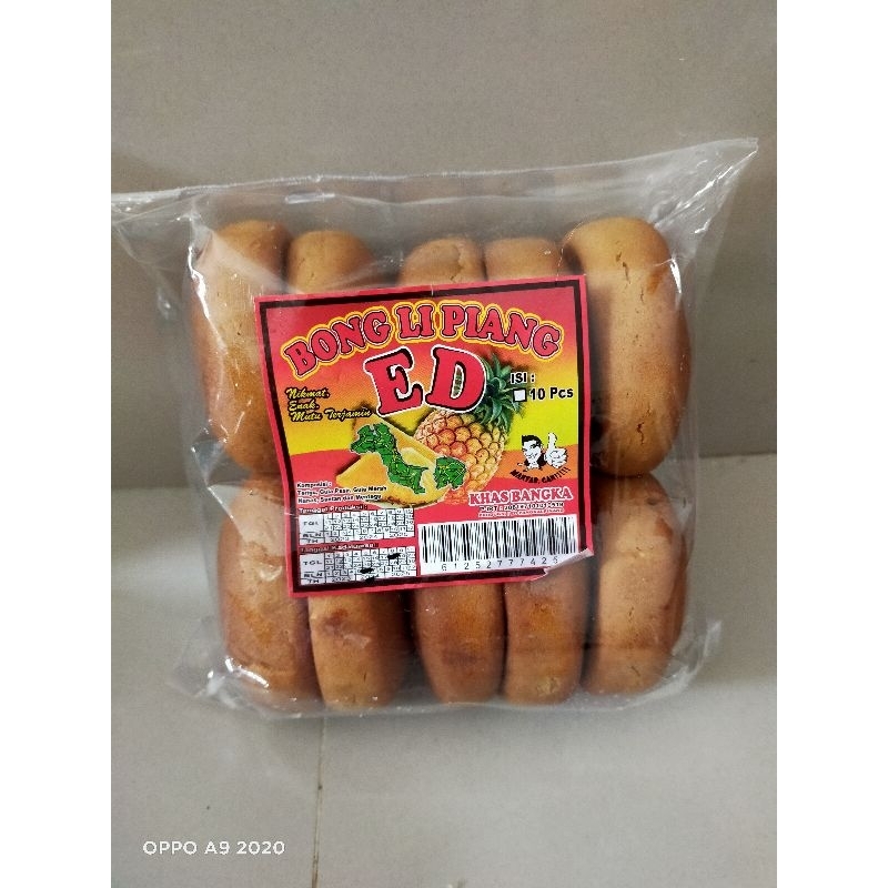 Jual Bong li piang khas Bangka(pia nanas) | Shopee Indonesia