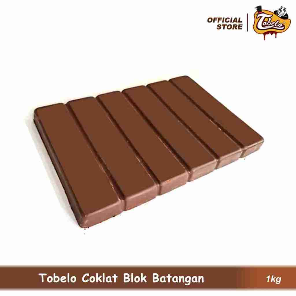 Jual Tobelo Chocolate Blok Coklat Batangan 1kg Cokelat Manis Halal BPOM ...