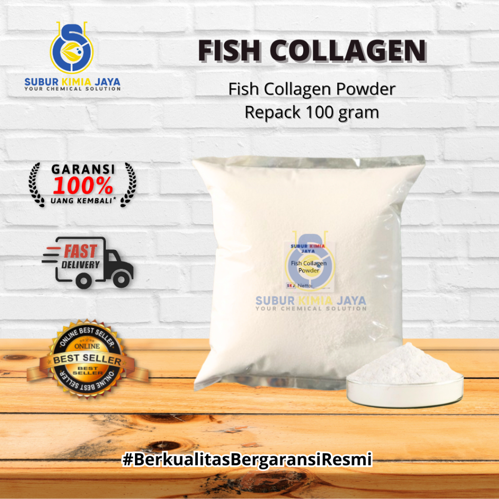 Jual Fish Collagen Powder / Bubuk Kolagen Food Grade 100gr | Shopee Indonesia