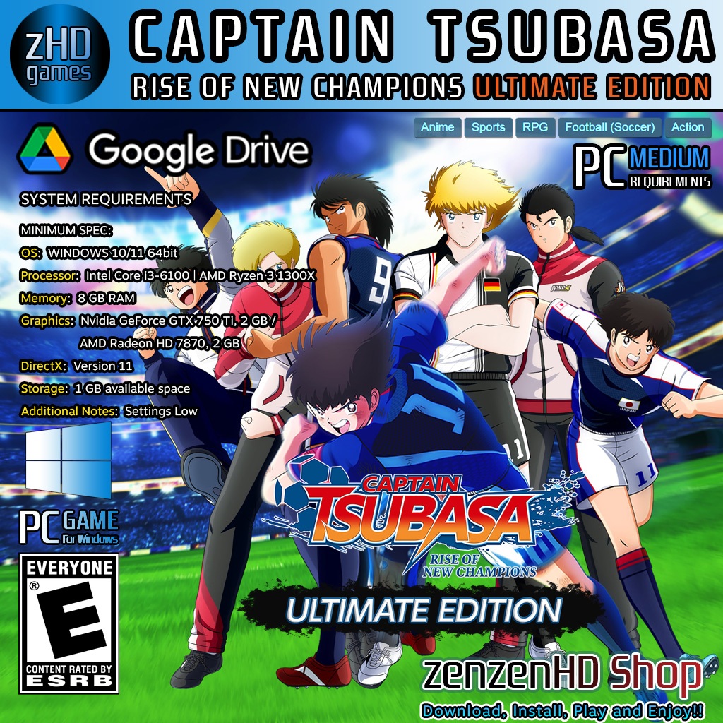 Jual CAPTAIN TSUBASA - RISE OF NEW CHAMPIONS [Ultimate Edition ...