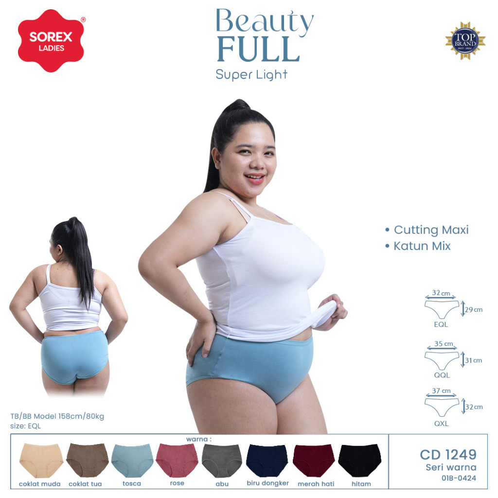 Jual Sorex CD Basic Maxi Super Light Extra Size 1249 Ukuran Besar Jumbo | Shopee Indonesia
