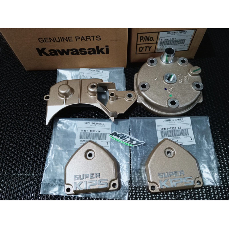 Jual TUTUP KIPS SUPERKIPS BLOK HED PDK GOLD NINJA R NINJA SS NINJA RR ...