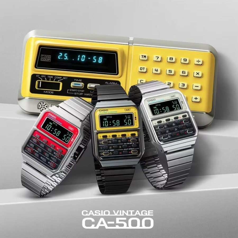Jual Jam Tangan Casio General CA-500WE-4B/CA-500WE-4B / CA-500WE ...