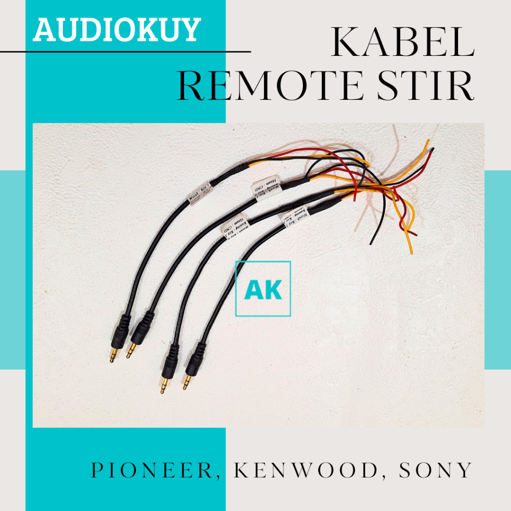 Jual Kabel Soket Remot Stir Pioneer Kenwood Sony / Socket Remote Steering | Shopee Indonesia