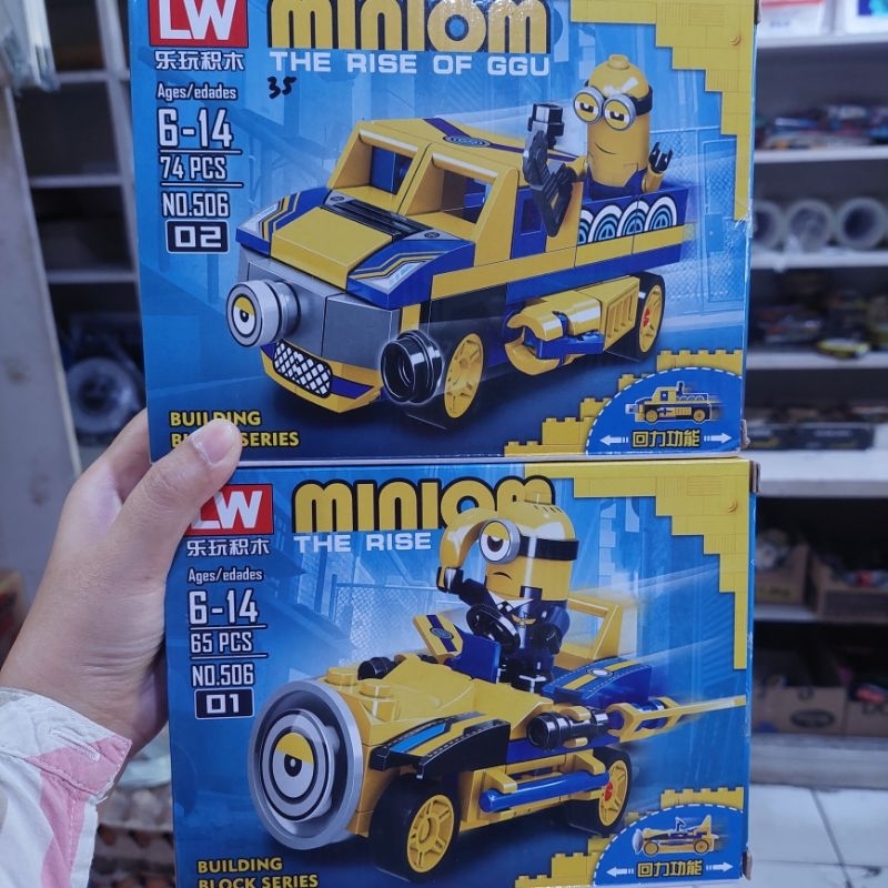 Jual MAINAN LEGO MINION BUILDING BLOCKS SERIES | Shopee Indonesia