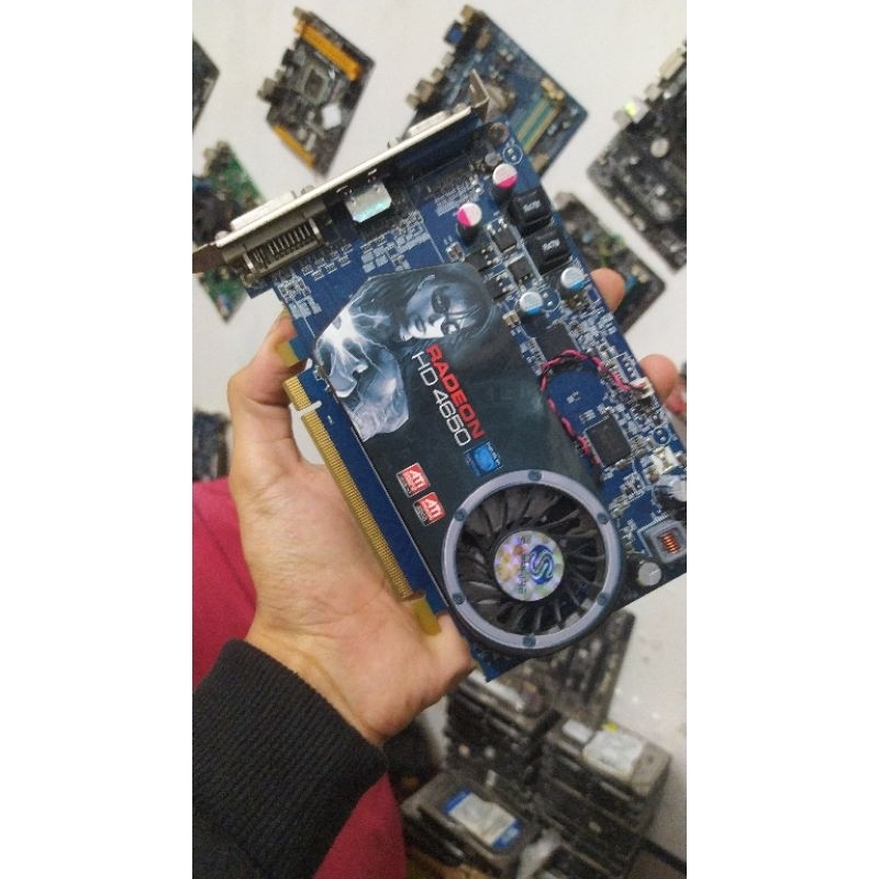 Jual vga card Amd Radeon HD 4650 512mb ddr3 128bit gaming low | Shopee ...