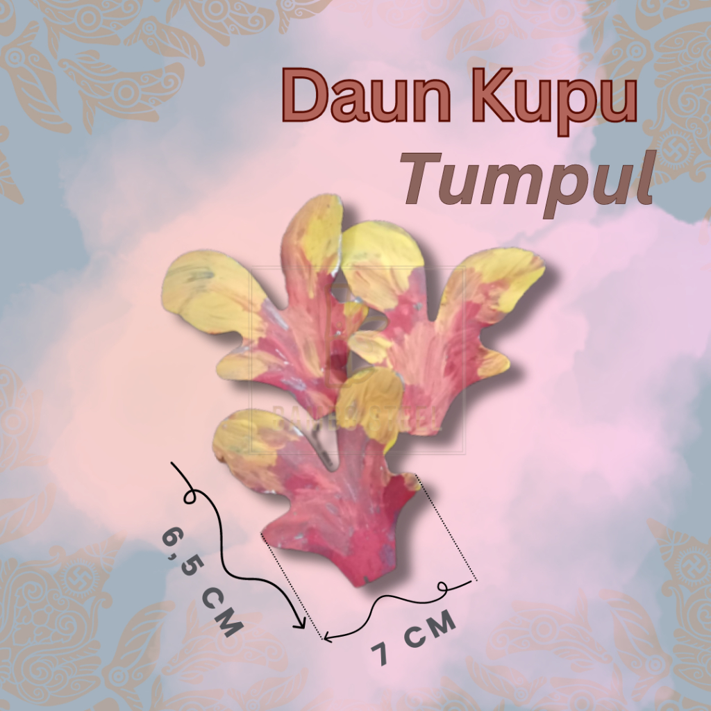 Jual Ornamen Aksesoris Pagar Besi Teralis Motif Daun Kupu Tumpul Kupu ...