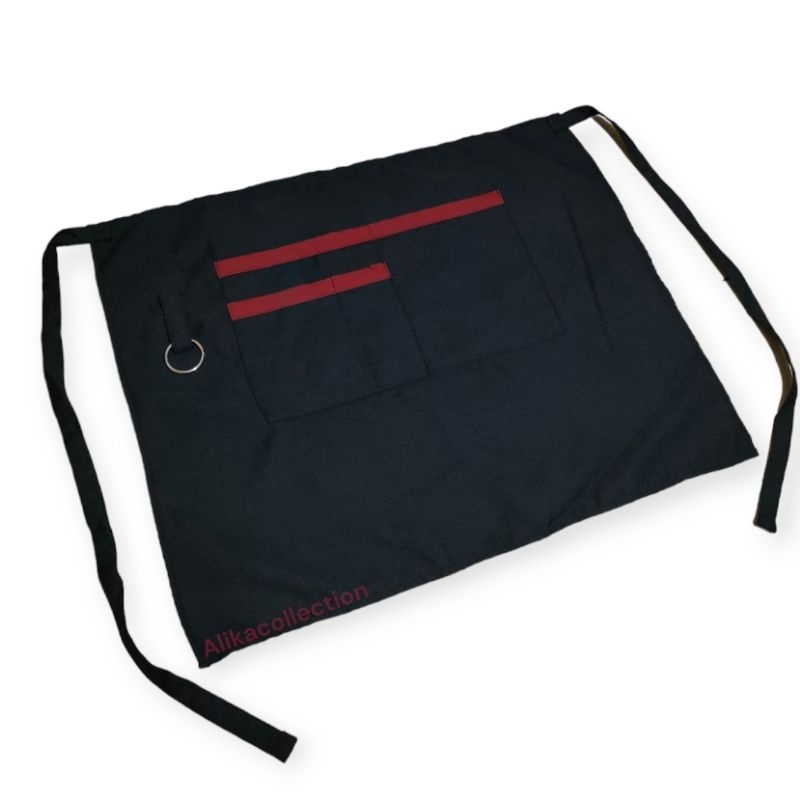 Jual G409 Apron/celemek 1/2 Badan / Celemek Pinggang Chef Pelayan Cafe ...