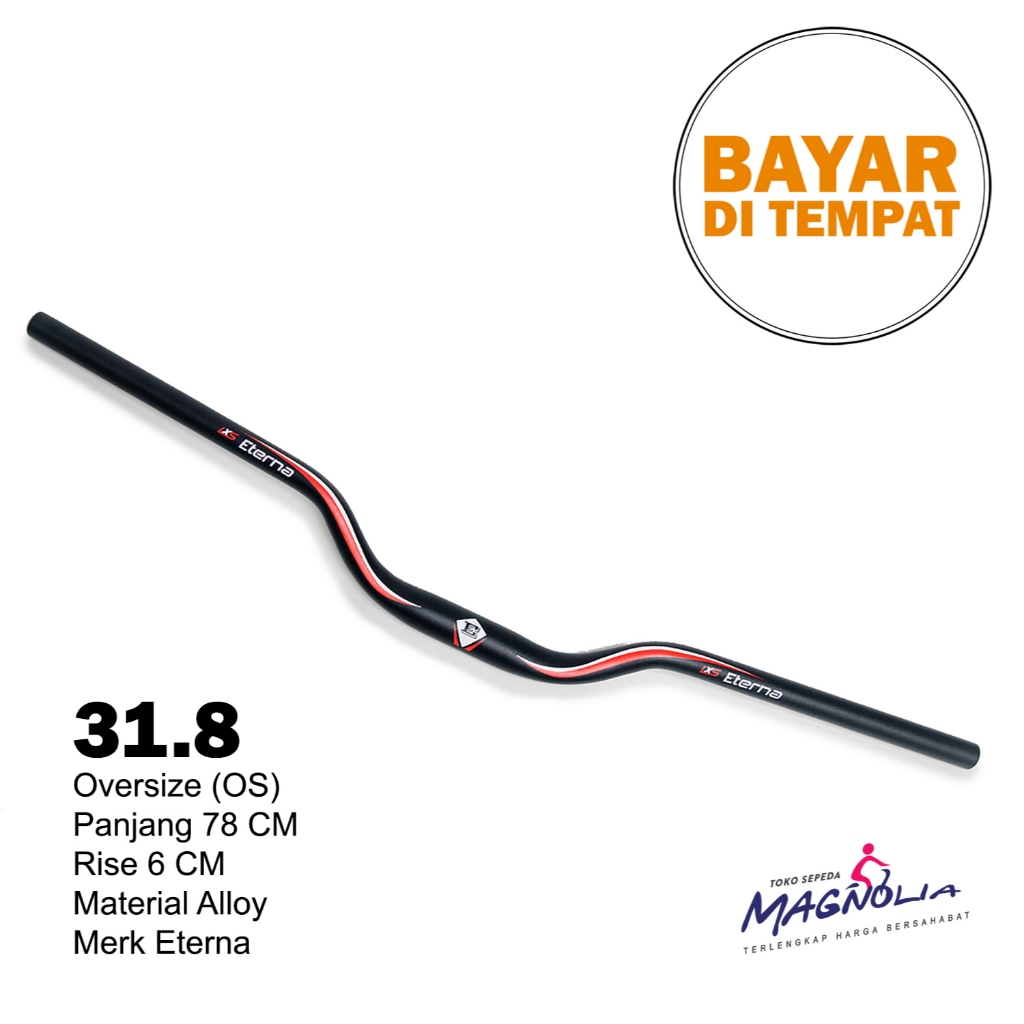 Jual Handlebar Stang Stir Sepeda MTB Gunung Oversize | Shopee Indonesia