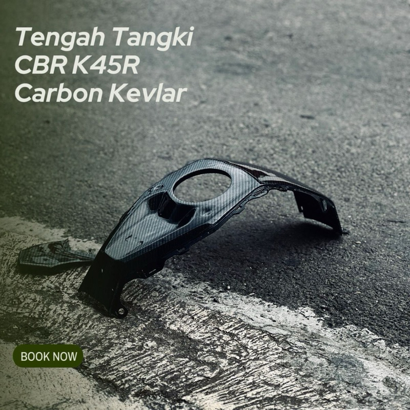 Jual Cover Tengah Tanki Carbon Kevlar CBR 150R K45R Original | Shopee ...