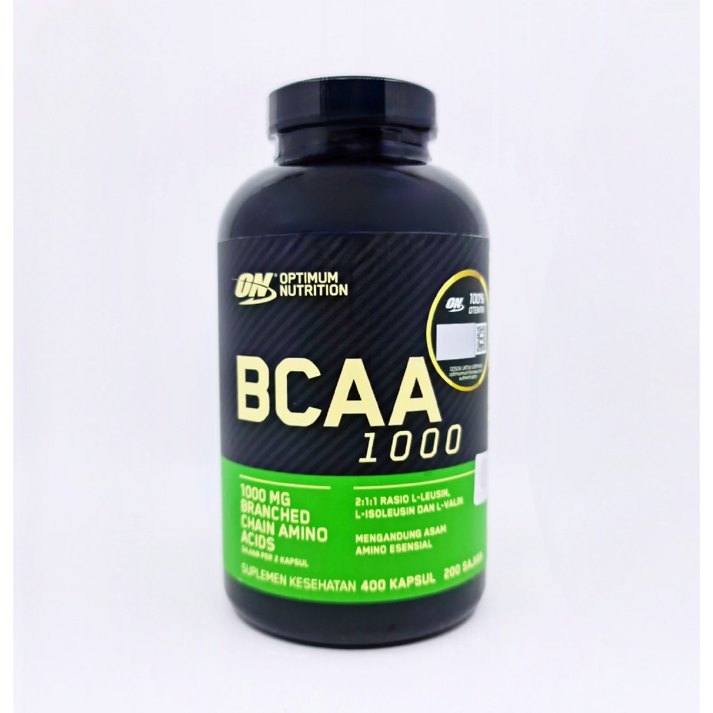Jual BCAA ON 400 Kapsul caps 1000 mg Optimum Nutrition 1000mg Capsules ...