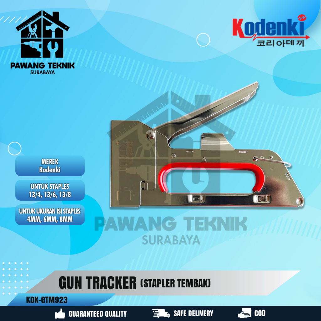Jual Kodenki Stapler Staples Gun Manual Tangan R23 Jok Motor Mebel ...