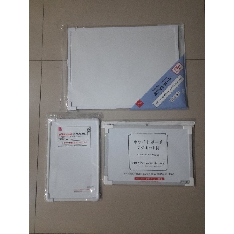 Jual White Board with Magnetic Papan Tulis Putih Bisa Ditempel Magnet ...