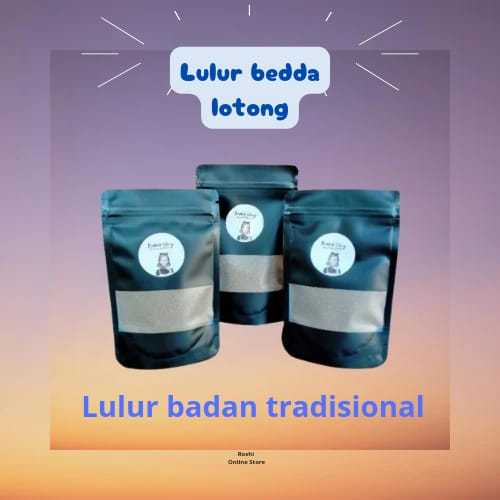Jual LULUR BEDDA LOTONG / LULUR VIRAL BODY SCRUB / LULUR BUBUK VIRAL ...