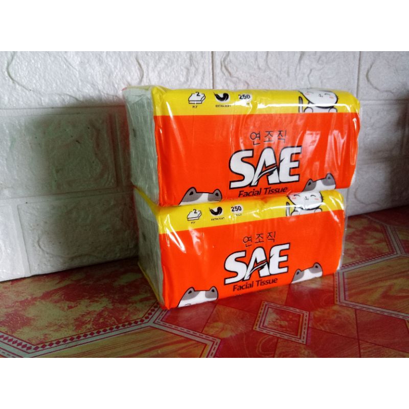 Jual Tissue Sae 250 sheets isi 1 pcs | Shopee Indonesia