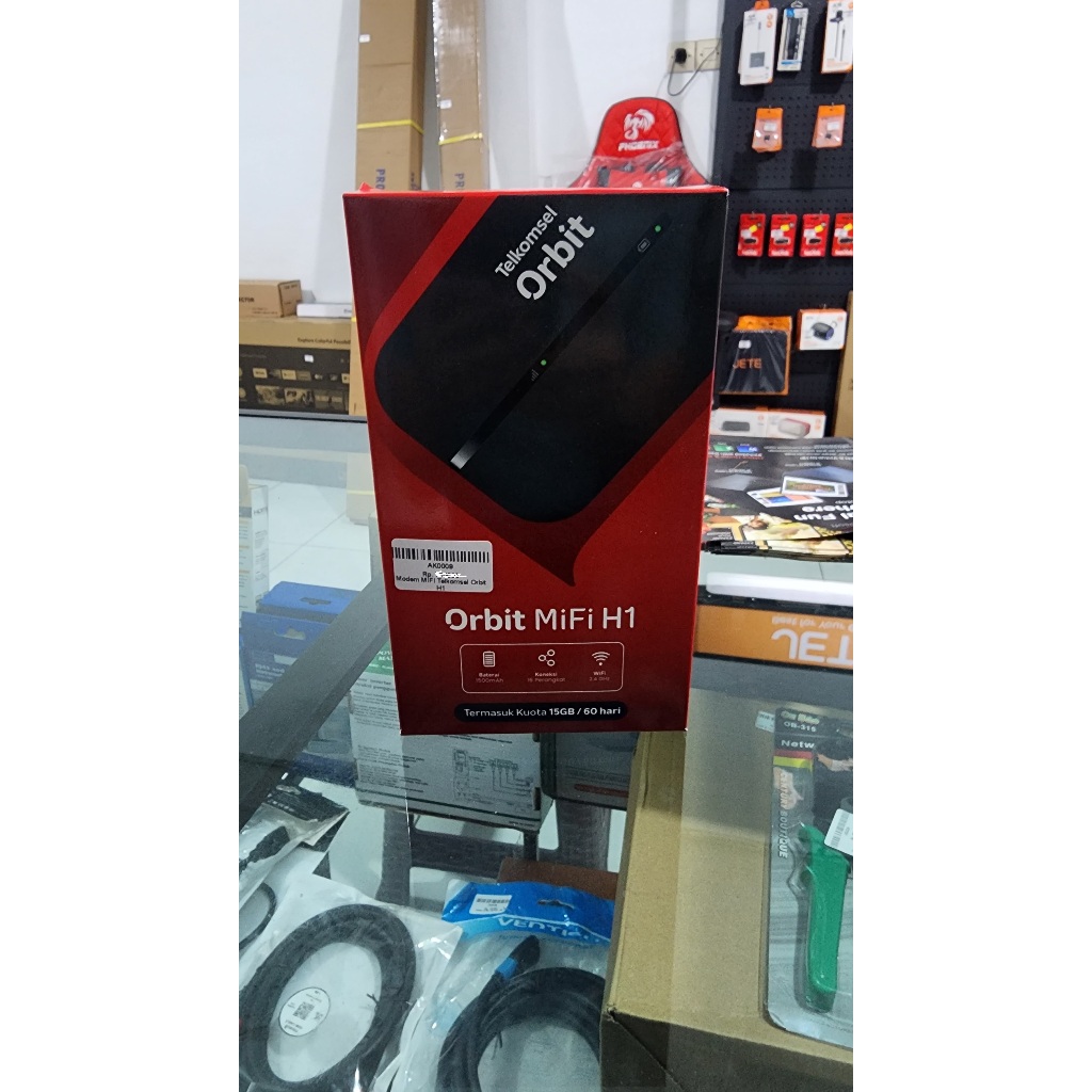 Jual Telkomsel Orbit Mifi H1 Portable Modem Wifi 4G High Speed Bonus ...