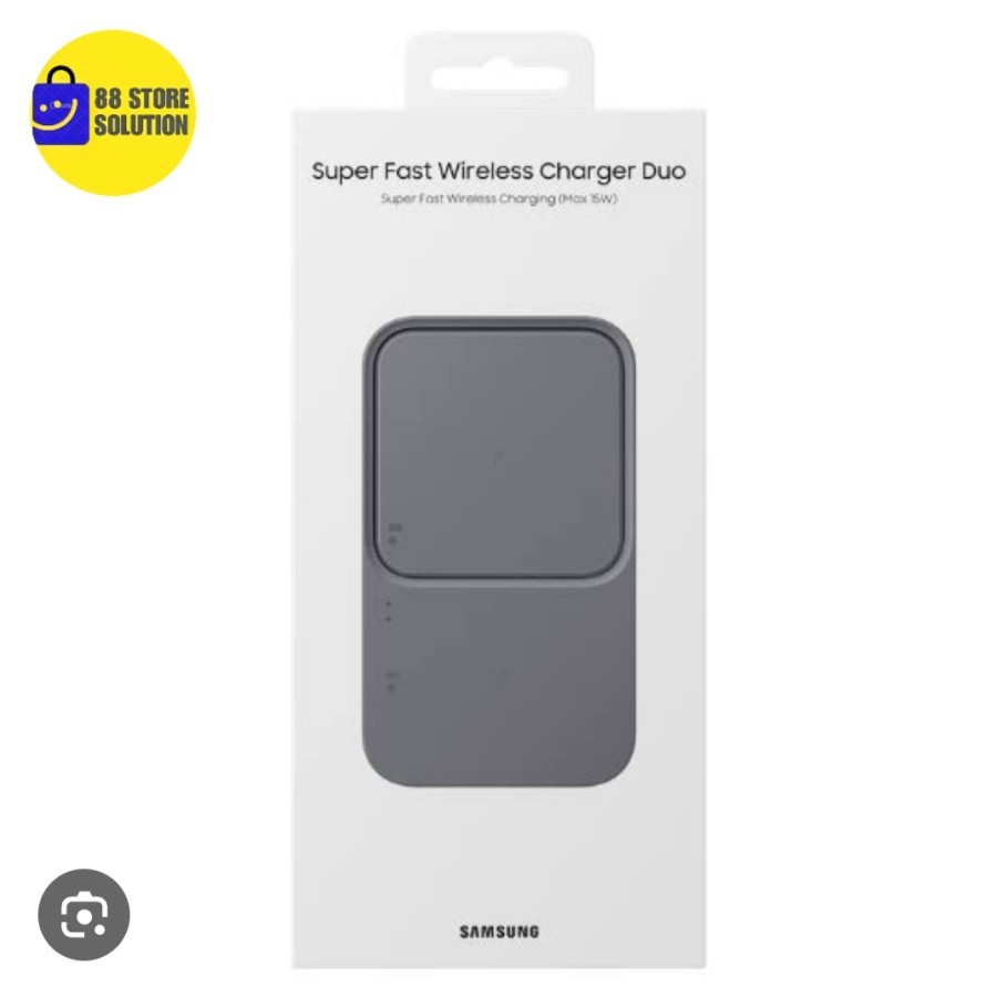 Jual Wireless Charger Duo Samsung S24 Ultra S24 Plus S24 5G Super Fast Charging 15W Original ...