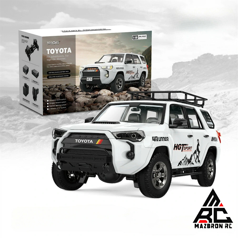 Jual HG HG4-52 TRASPED 1/18 2.4G 4WD RC Car for TOYOTA 4RUNNER | Shopee Indonesia
